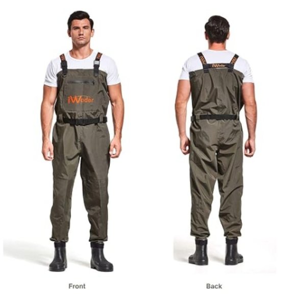 IWADER | Other | Iwader Redrock Fishing Waders With Boots For Men 8 ...
